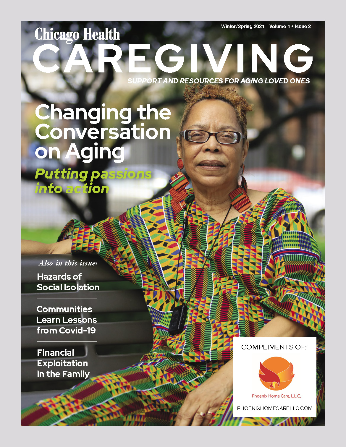 Custom Print Magazine - Chicago Caregiving